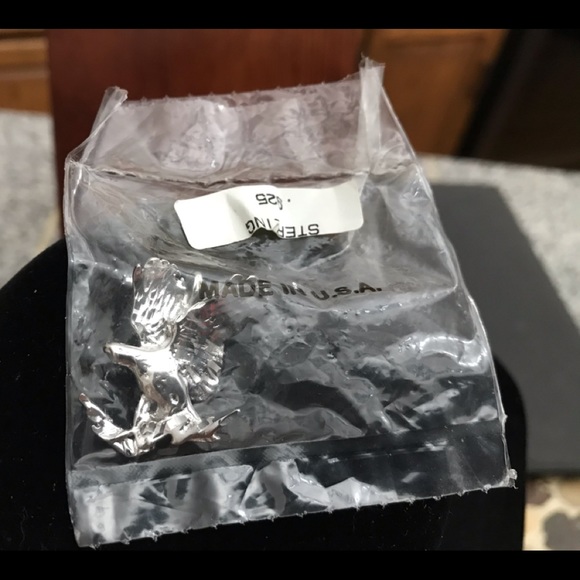 Seta | Jewelry | Vintage 925sterling Eagle Charm Pendent New | Poshmark